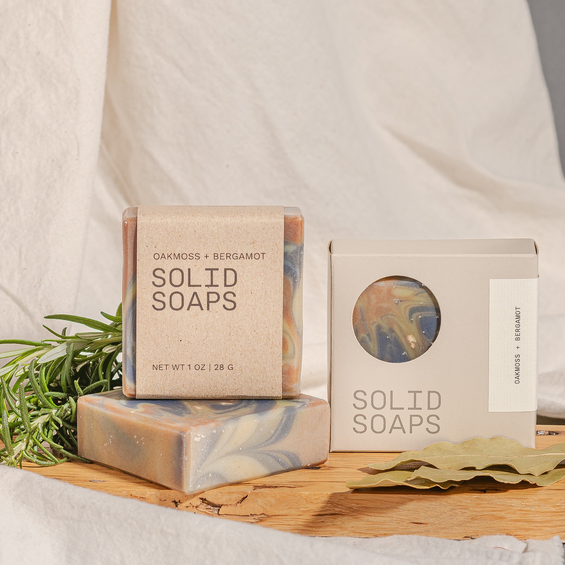 OAKMOSS + BERGAMOT ARTISAN SOAP – Solid Soaps
