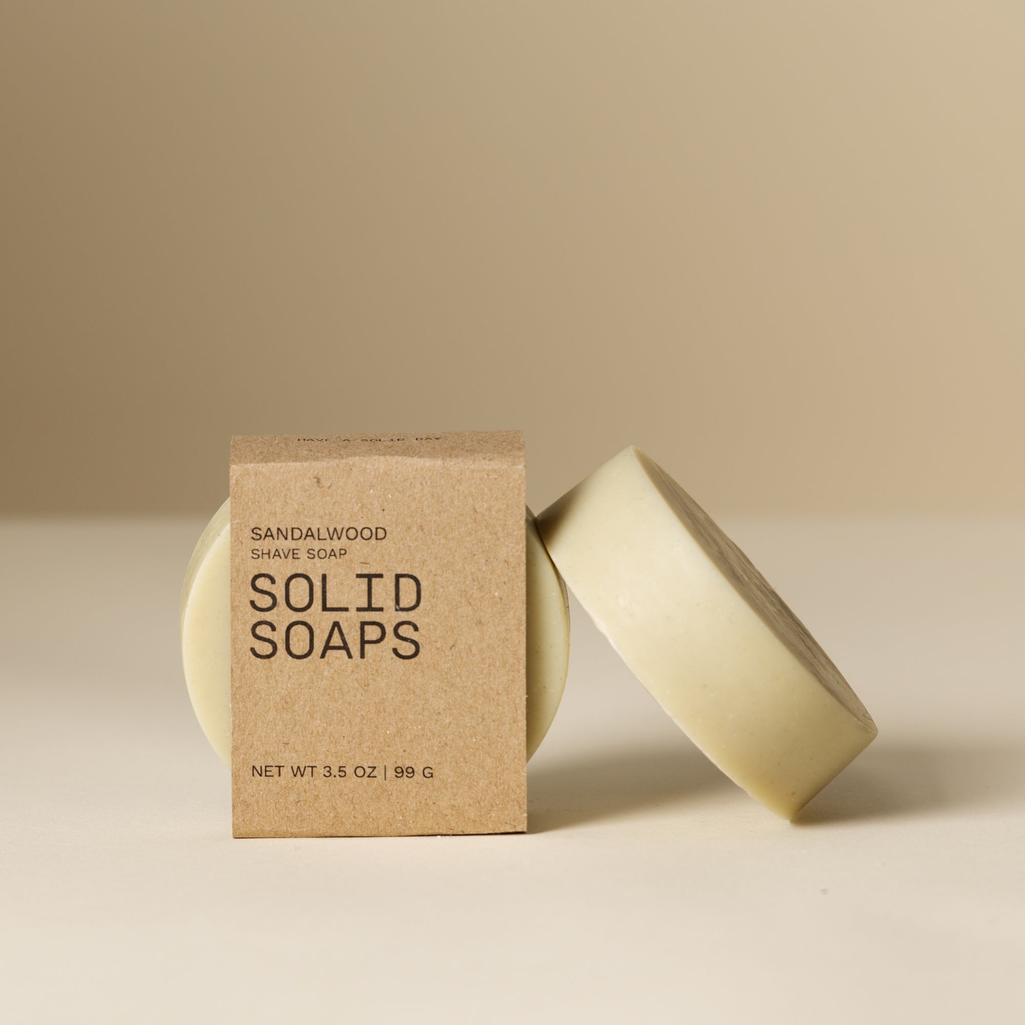 SANDALWOOD ARTISAN SHAVE SOAP – Solid Soaps